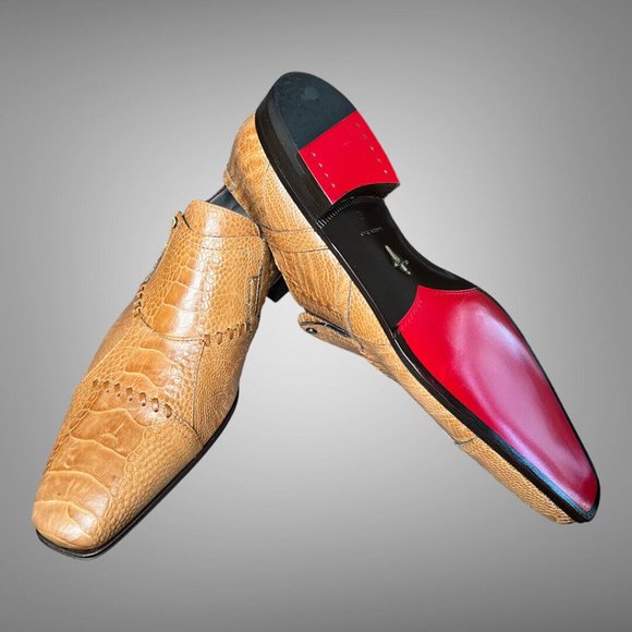 Cesare Paciotti | Shoes | 35 Cesare Paciotti Us Genuine Ostrich Skin ...